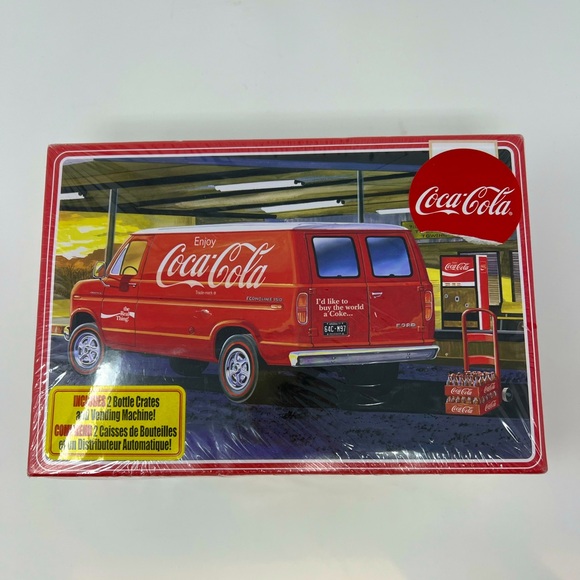 Amt | Other | Amt 977 Ford Delivery Van Coke Coca Cola Model Kit ...